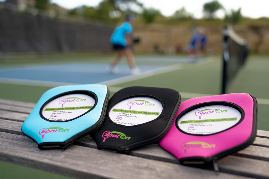 Pickleball Paddle Cover and Training Device – SPOT ON Pickleball
